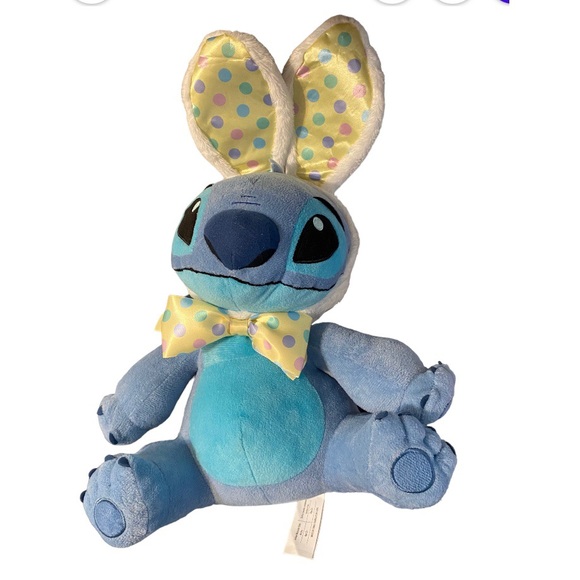 Disney | Toys | 29 Disney Stitch Easter Bunny 15 Plush Figure Doll Toy ...